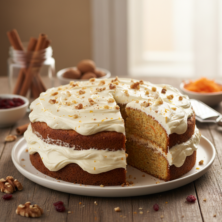 Lengvas ir purus morkų tortas: receptas gurmanams